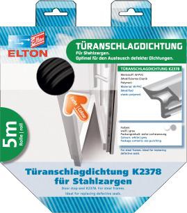 Edelmann Fachmarkt Türanschlagdichtung K2378 DIY Länge 5 m zum ...
