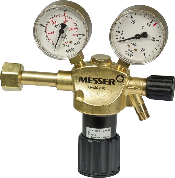 Flaschendruckminderer CONSTANT 2000 Sauerstoff 200 bar 1-stufig G 3/4 ...