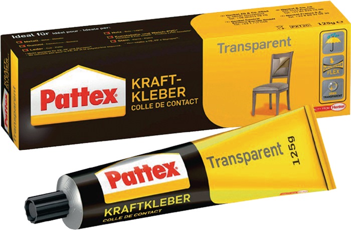 Kraftkleber transparent -40°C bis +70 °C 125 g Tube PATTEX