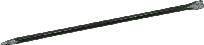 Brechstange Länge 1500 mm Breite 30 mm Form rund mit Spitze und gerader ...