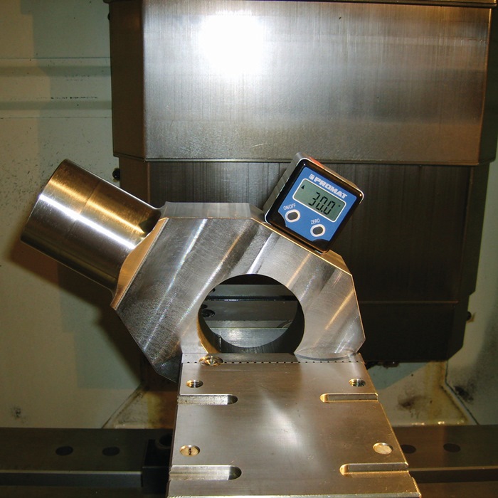 Walter Ruff GmbH: Winkelsensor 0-90 ° digital Ablesung 0,05 ° PROMAT